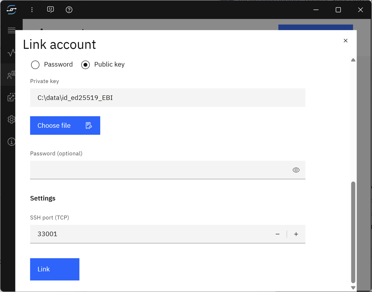 Public IT Knowledge - How to transfer files to and from EMBL-EBI using IBM Aspera - EMBL-EBI ...